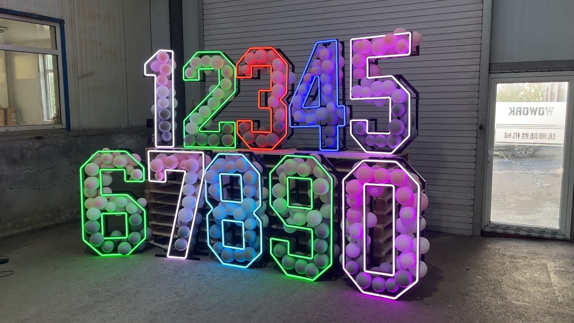 3D Frame lights - ohowork